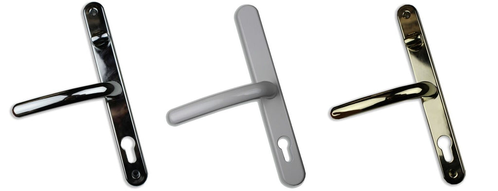 Fullex Upvc Door Handles 68mm Pz With Or Without Snib 215mm Screw Cent ...