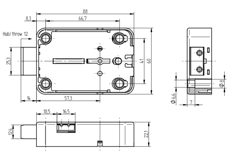 Mauer Safe Lock Kaba President A71111 – Nigel Waters Hardware